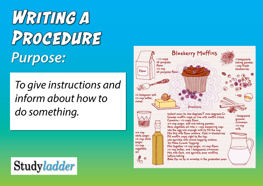 Writing A Procedure Studyladder Interactive Learning Games
