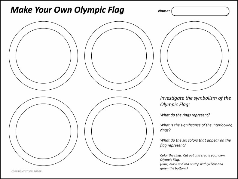 The Olympic Flag - Studyladder Interactive Learning Games