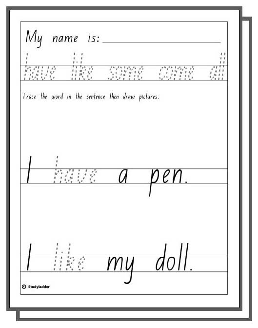 High Frequency Sight Words List 7 Studyladder Interactive Learning Games